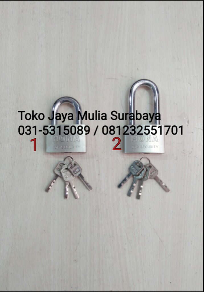 Gembok Pagar Stainless Steel 60 mm | kranairsurabaya